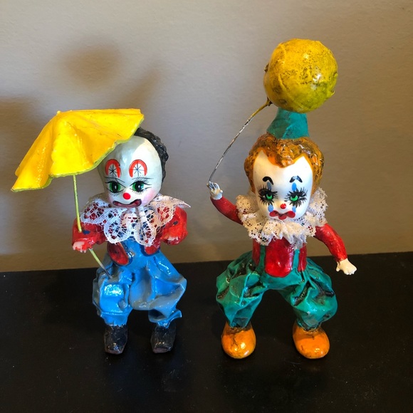 Other | Ceramic Clowns | Poshmark